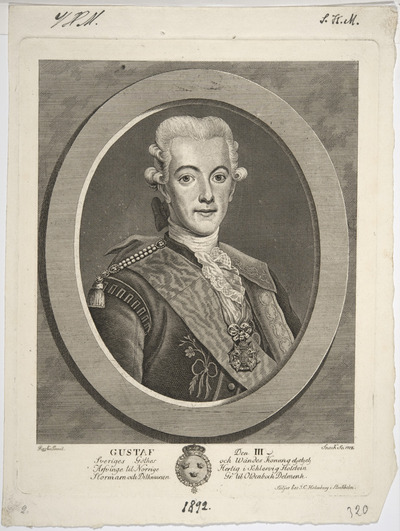 Ruotsin kuningas Kustaa III | Europeana