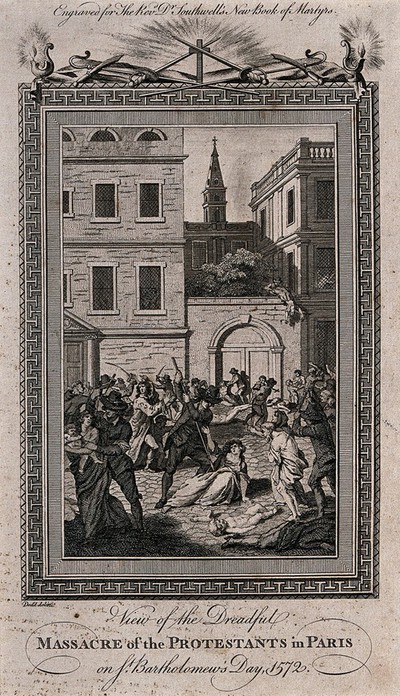 The St Bartholomew's Eve Massacre: Men, women and children are thrown ...