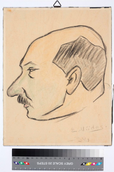 Kirjanik Oskar Luts. Šarž | Europeana