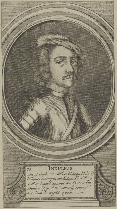 Bildnis des Indulfus, König von Schottland | Europeana