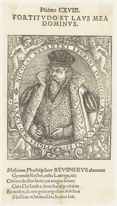 Bildnis des Nikolaus Reusner | Europeana