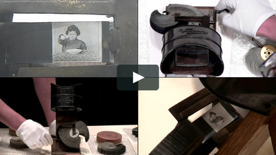 Kinora viewer demonstration | Europeana