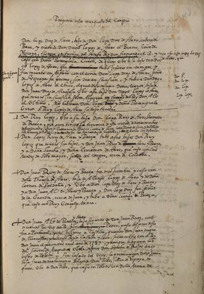 Casa de Haro, marqueses del Carpio, por Salazar de Mendoza. [Manuscrito ...