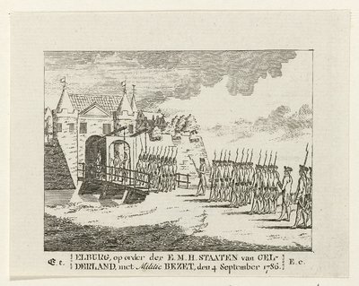 Inname van Elburg, 1786 | Europeana