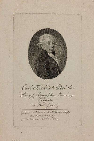 Bildnis des Carl Friedrich Pockels | Europeana