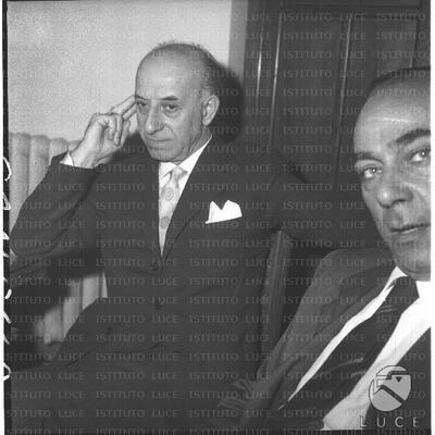 Exponents of the Italian social movement, Gonella? And Sponziello?, in ...