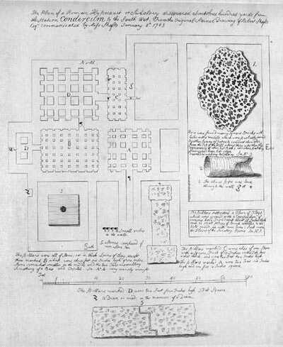Bathhouse at Benwell Roman fort | Europeana