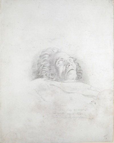 Beethoven Deathbed