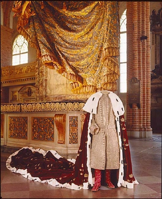 Kröningsmantel till Adolf Fredriks kröningsdräkt, 1751. | Europeana