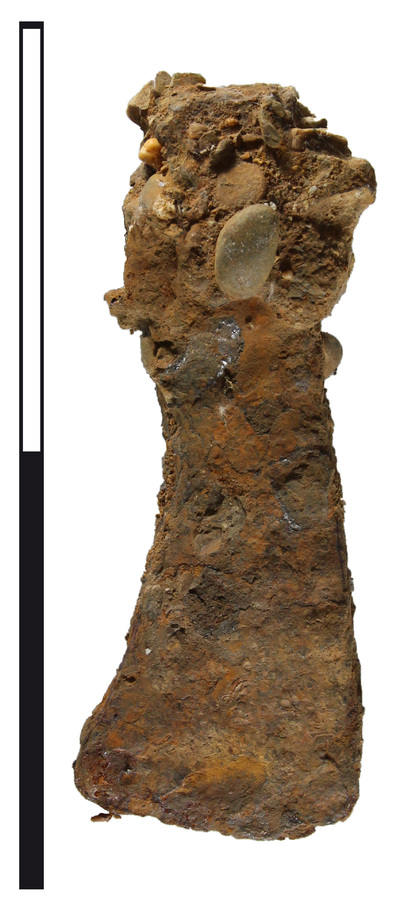 PAN-00038022 - Roman axe with triangular langets at the base | Europeana