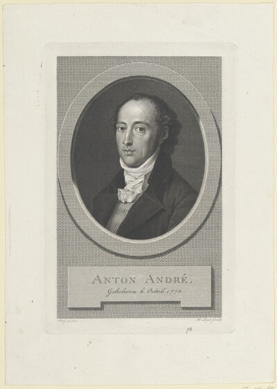Bildnis des Anton André | Europeana